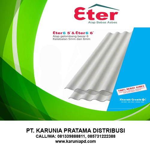 Distributor Atap Eter - KARUNIAPD.COM - 081339888811 (WA)